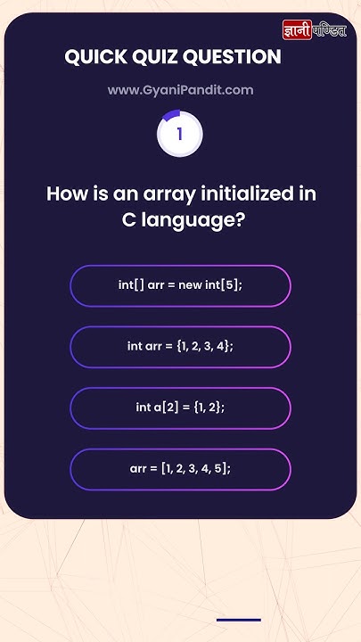 C Programming Quiz - YouTube