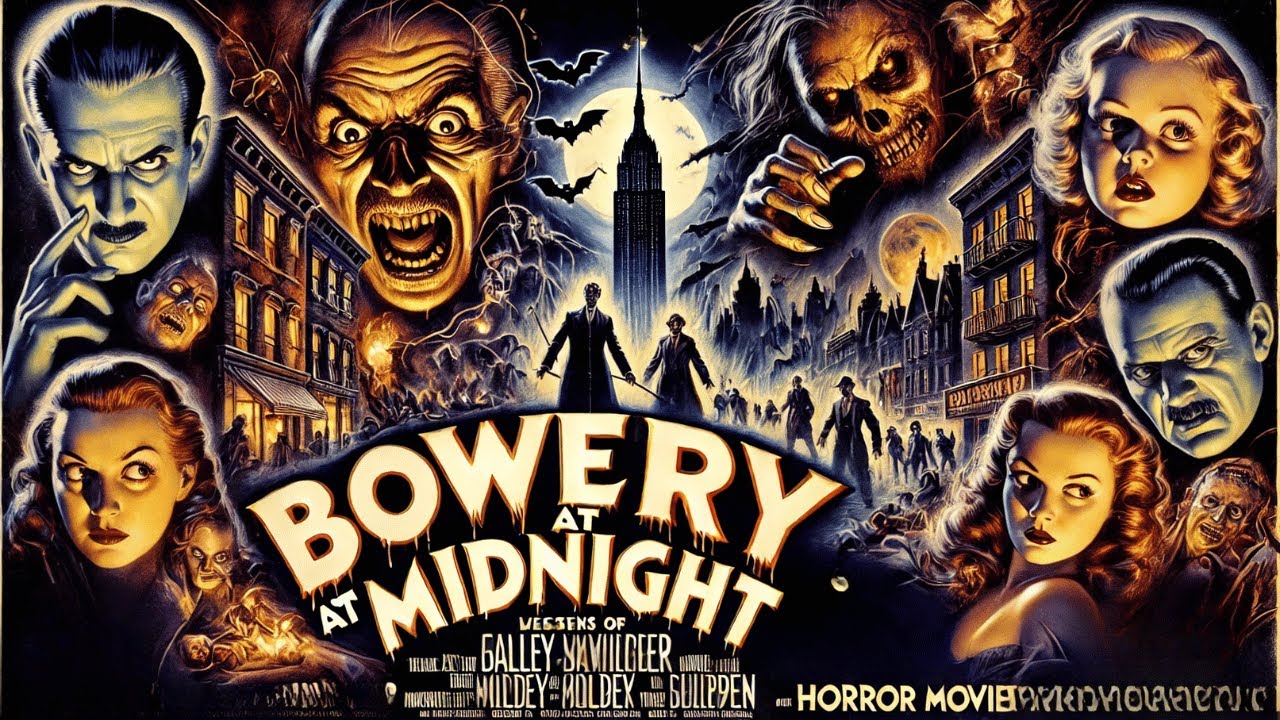 Bowery at Midnight (1942): Early Horror Movie Classic Cinema - Full ...