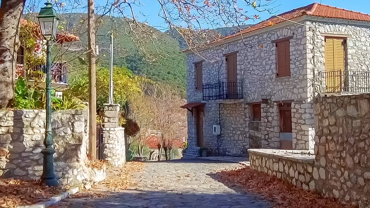 Elliniko, GREECE - A Charming Village Walking Tour - YouTube