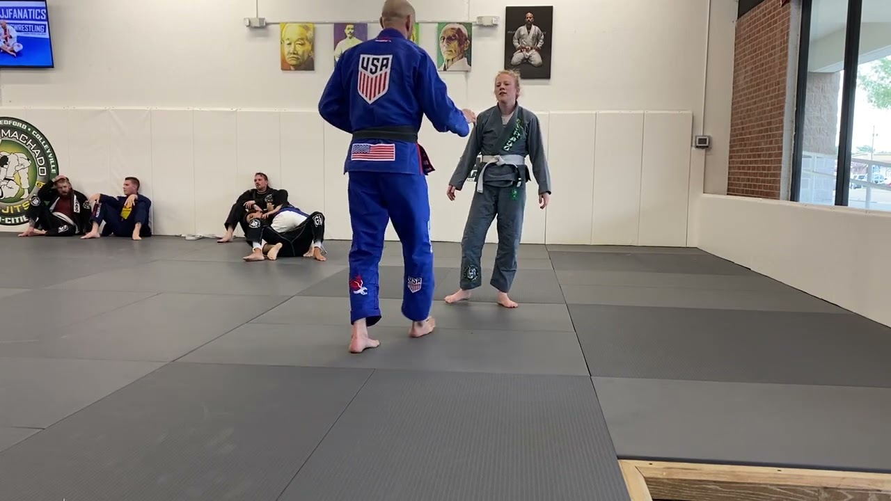 Clara and Greg Hamilton BJJ - Standing Turn Over Neck Crank Takedown ...