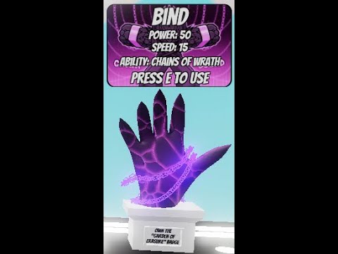 how to get the bind glove in slap battles - YouTube