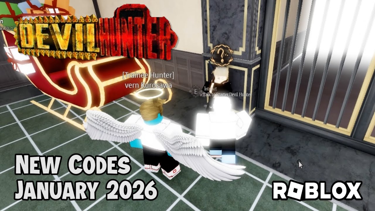 Roblox Devil Hunter New Codes January 2026 - YouTube