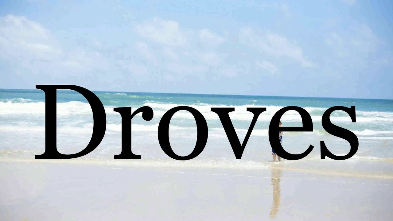 How To Pronounce Droves🌈🌈🌈🌈🌈🌈Pronunciation Of Droves - YouTube