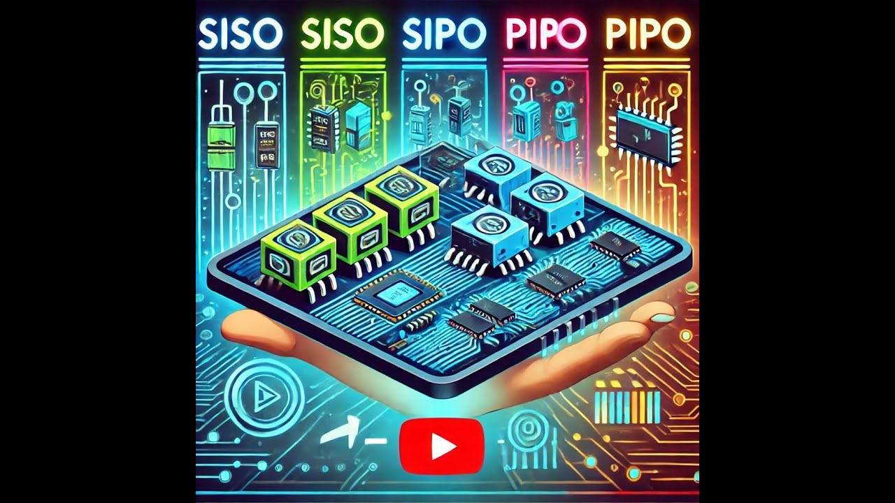 Types of Shift Registers Explained! (SISO, SIPO, PISO, PIPO) - YouTube