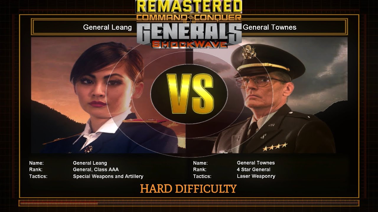 Special Weapons General Challenge 3 (VS Laser) | Hard Difficulty. C&C ...