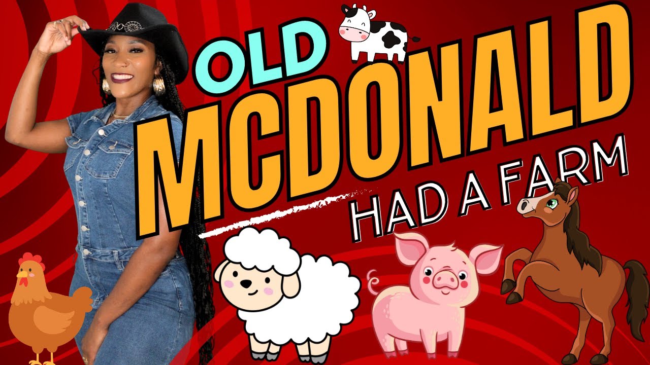 Old Macdonald Had a Farm | Sing with Dede | Nursery Rhymes +Kids Songs ...