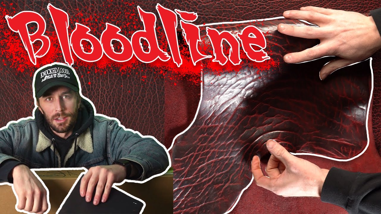 (Unboxing) Blood Bison Leather - YouTube