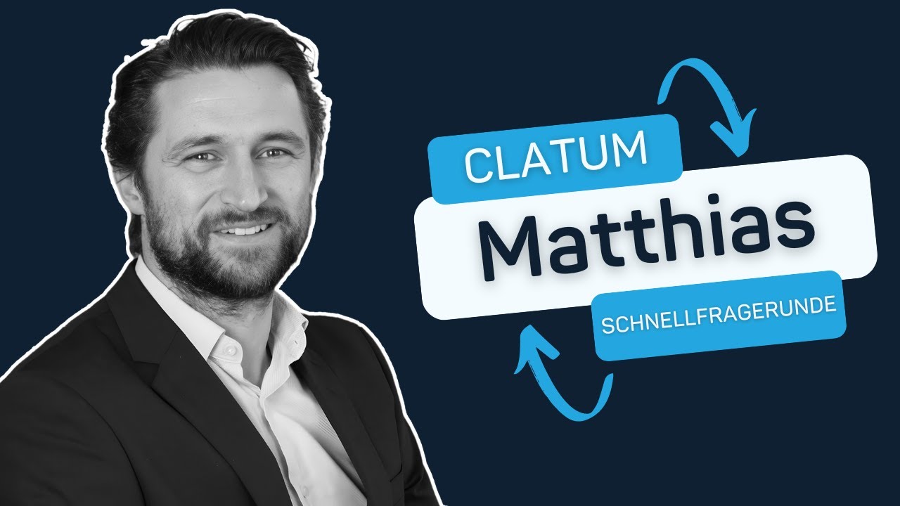 Clatum Schnellfragerunde: Matthias - YouTube