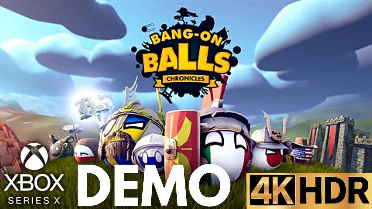 Bang On Balls Chronicles Demo Gameplay Xbox Series X S 4k Hdr No