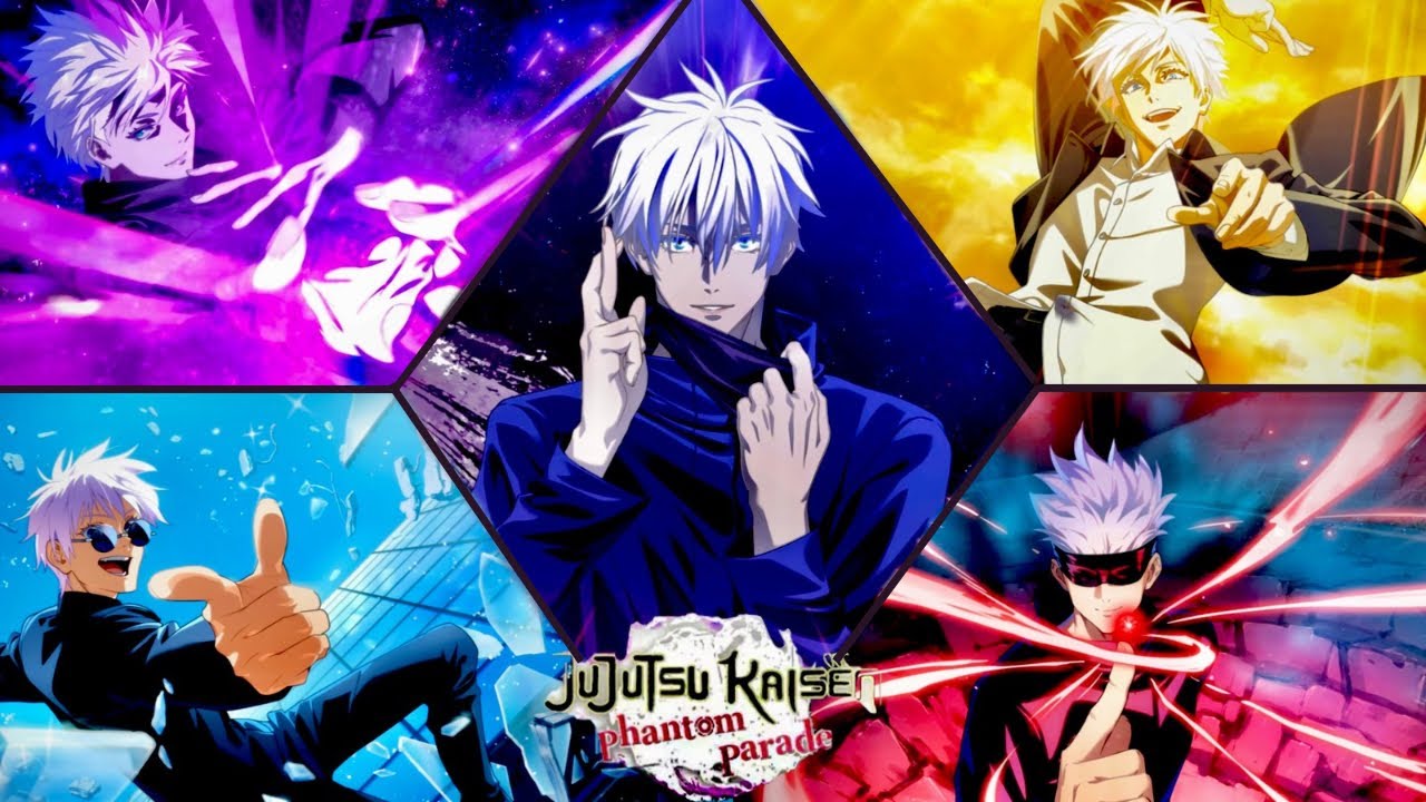ALL GOJO SATORU SKILLS & ANIMATIONS 2025 - JUJUTSU KAISEN PHANTOM ...