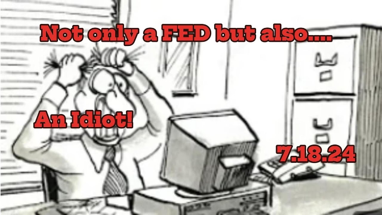 The Revealing - Sorry last time...This guy is not only a FED but he's ...