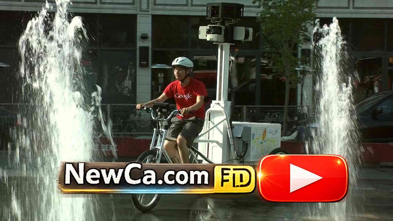 Google Street View Trike Hits Toronto Streets at Yonge and Dundas 2011 ...