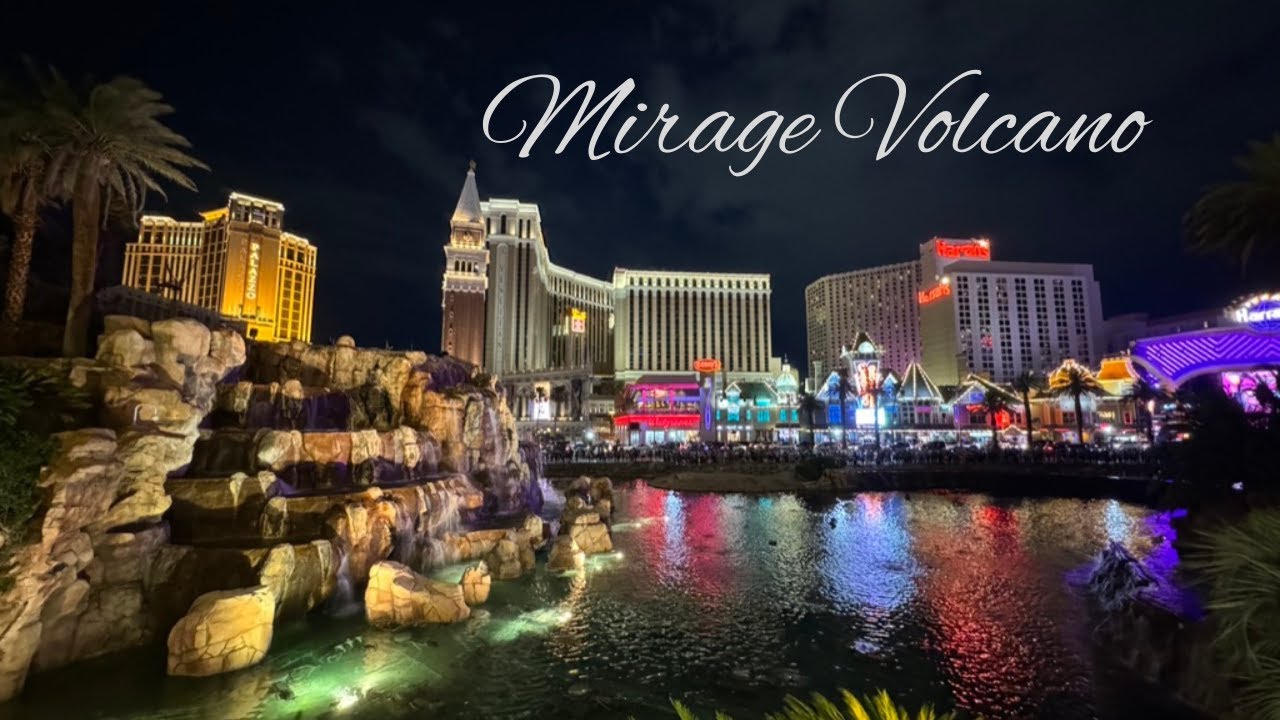 The Mirage Volcano: A Fiery Farewell to a Las Vegas Legend (1989-2024 ...
