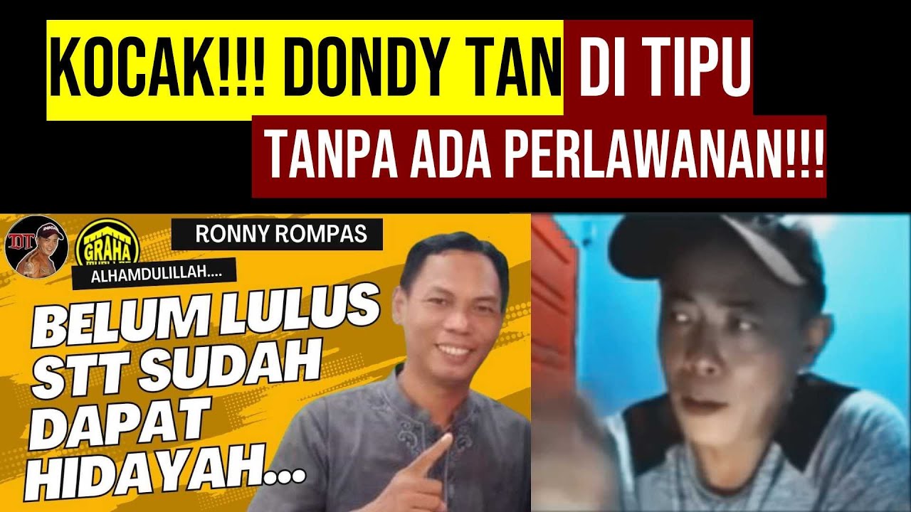 Kocak!!! Dondy Tan di TIPU tanpa ada Perlawanan!!! - YouTube