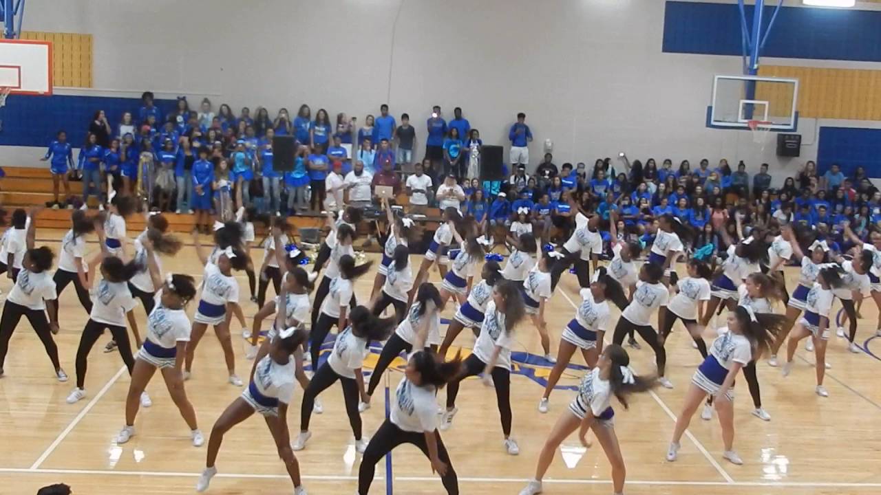 Elkins Cheer & Elite HOCO Pep Rally 2016 - YouTube