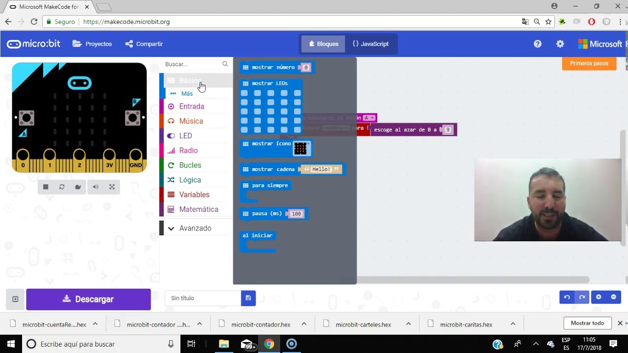 Programación de micro:bit - Clase 5 - YouTube