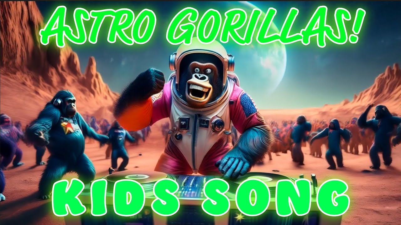 🚀🦍 Astro-Gorilla Groove | Brian Break |Fun Space Song for Kids ...