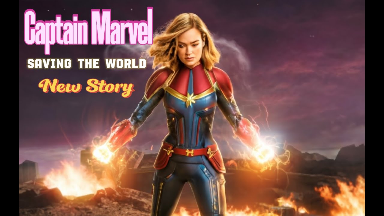 Captain Marvel Saving The World #animation #stories #marvel #fairytales ...