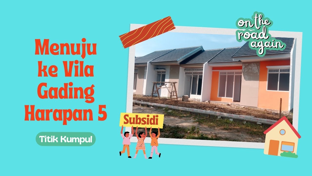 Menuju perumahan Vila Gading Harapan 5 - On the Road - YouTube