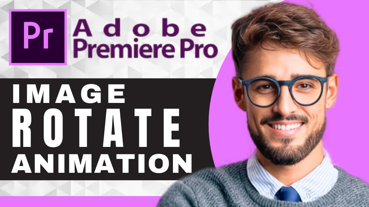 How to Make Rotate Image Animation | PremierePro Desktop Tutorial - YouTube