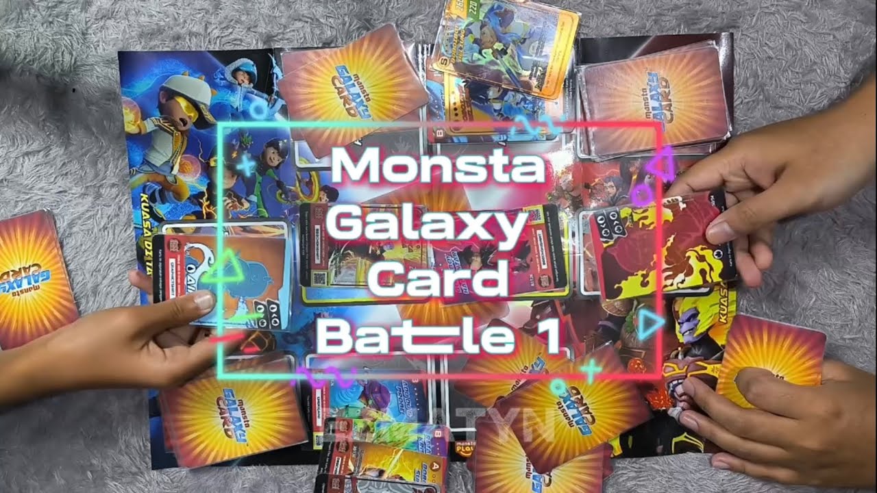 Monsta Galaxy Card Battle 1 #monstagalaxycard #mgc #boboiboy # ...