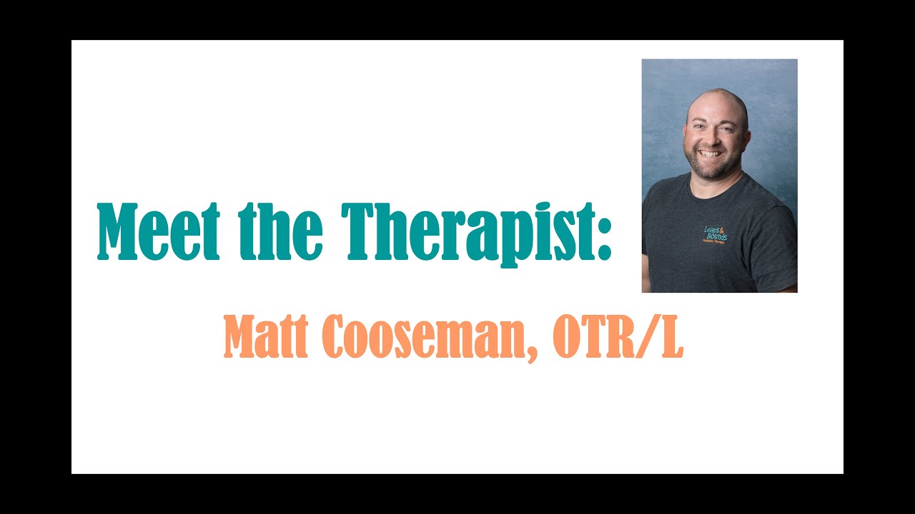 Meet the Therapist - Matt - YouTube