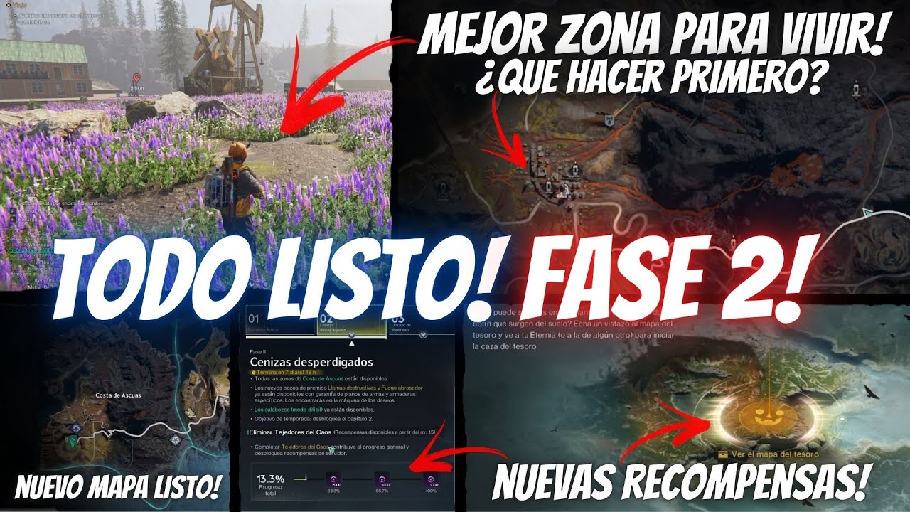 TODO LISTO! FASE 2 y MEJOR ZONA PARA VIVIR en NUEVO MAPA! VOLCAN Y LO ...