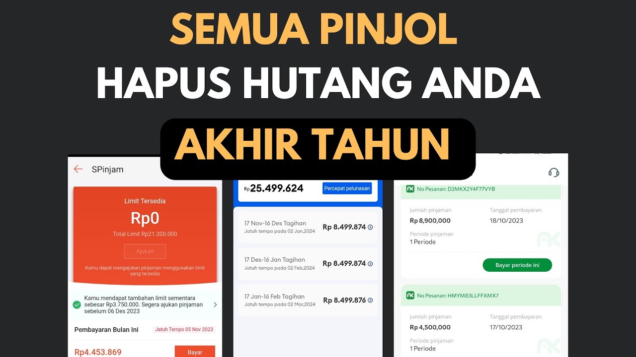 INI RESMI!! PINJOL HAPUS BUKU & HAPUS TAGIH HUTANG ANDA. - YouTube