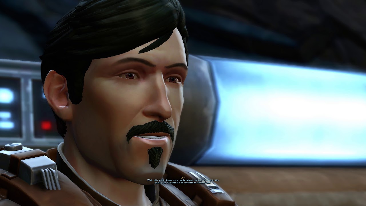 Star Wars The Old Republic - Jedi Knight reunites with Doc - YouTube