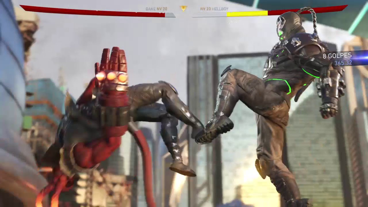 Injustice 2_Bane vs Hellboy - YouTube