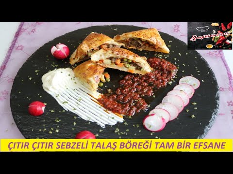 Sebzeli Talaş Böreği Tarifi / Börek Tarifleri - sevginin sofrası