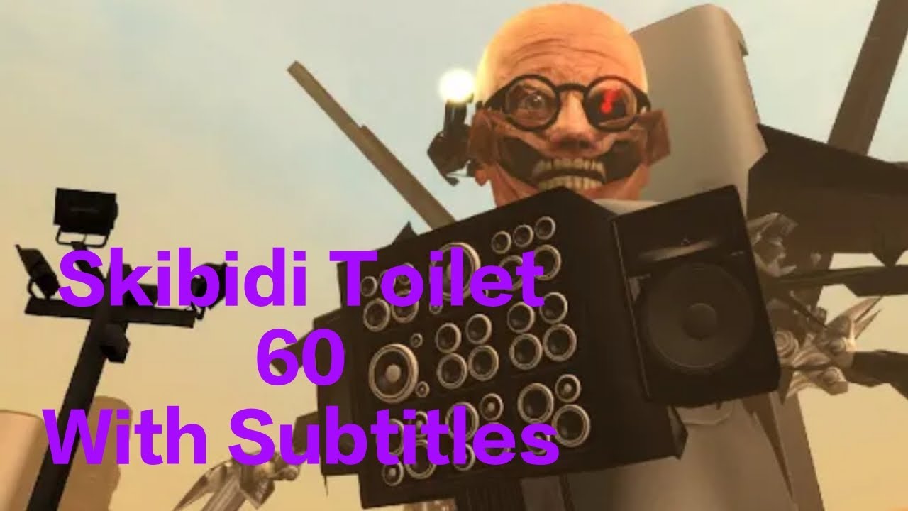 Skibidi Toilet 60(With subtitles) - YouTube