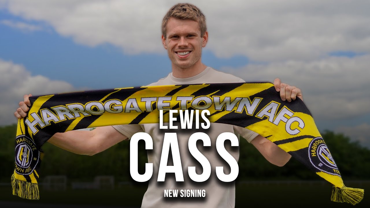 NEW SIGNING | Lewis Cass signs for Town - YouTube