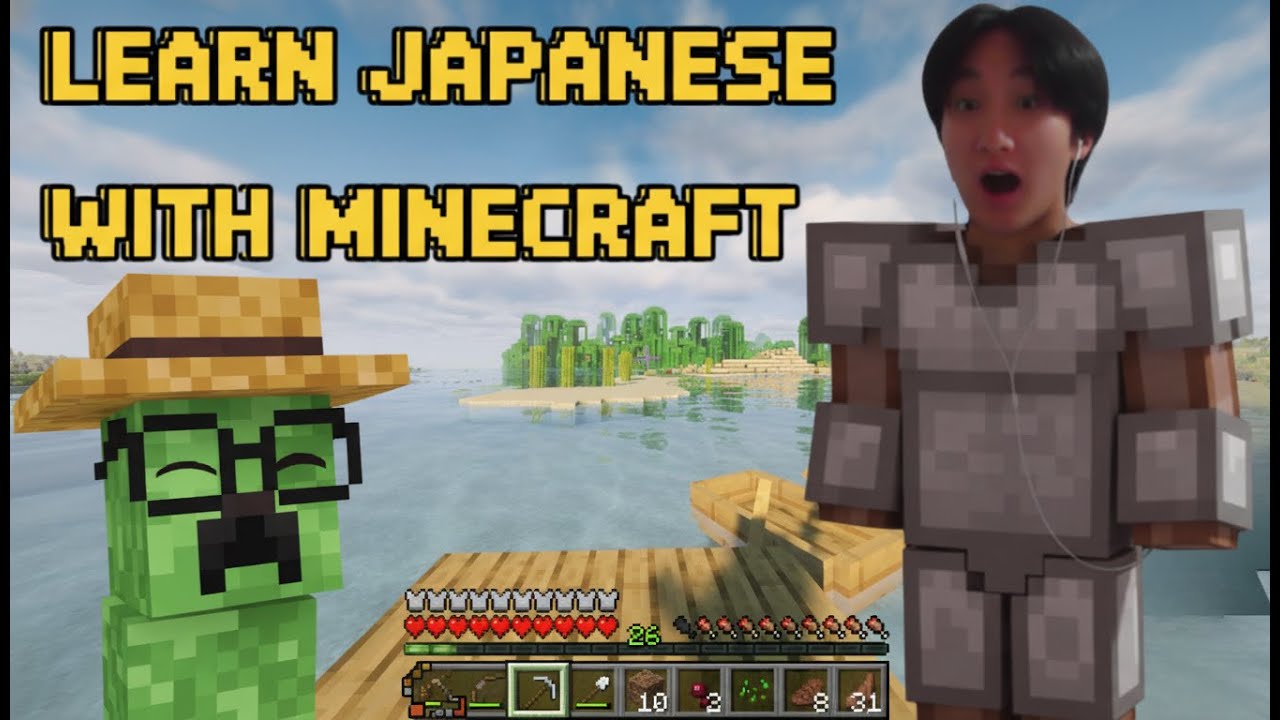 Learn Japanese with Minecraft | Comprehensible Input & Immersion ...