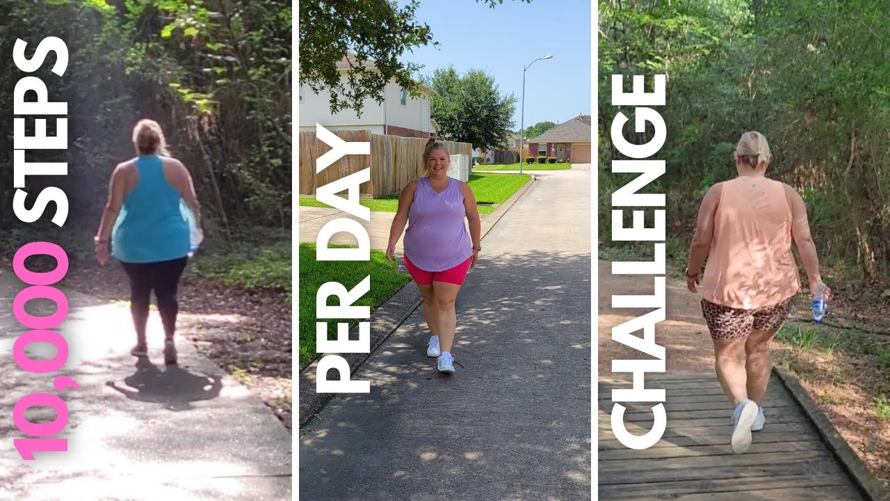 10K Step Challenge / Weight Loss Journey - YouTube