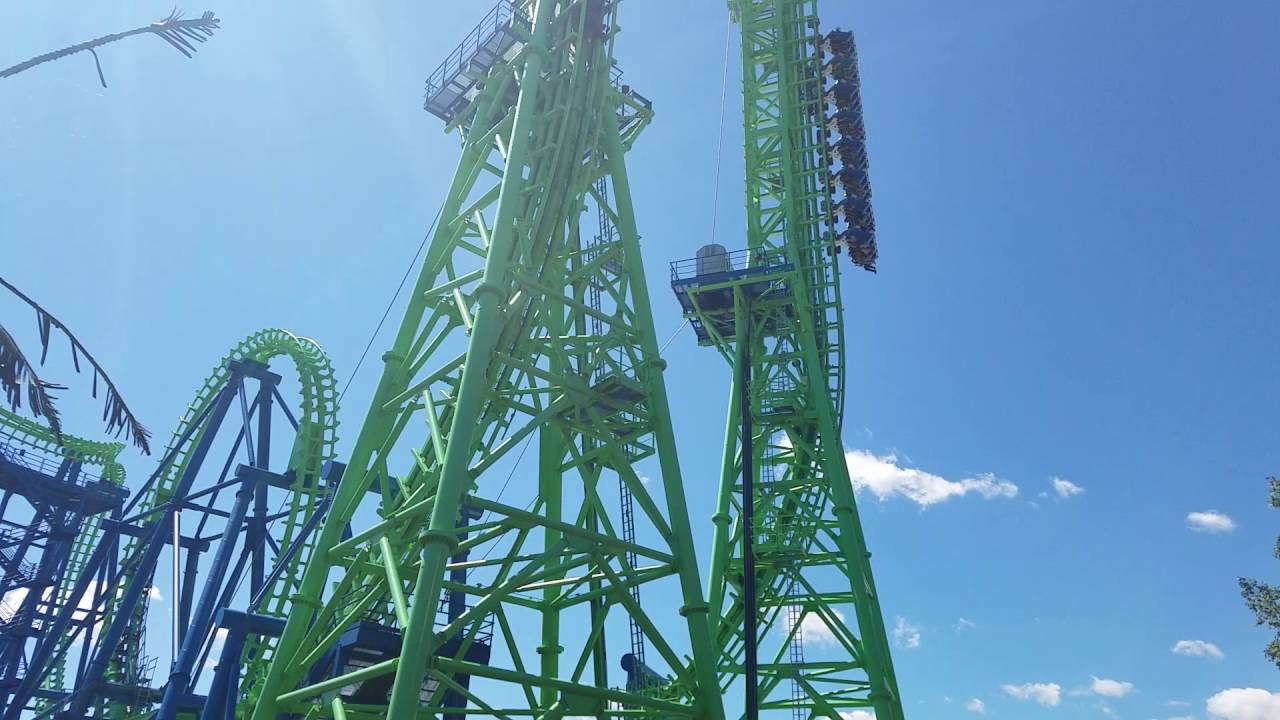 Goliath - Six Flags New England - YouTube