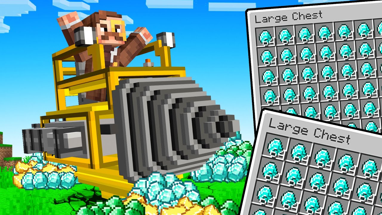 Making a MEGA DRILL in Minecraft Create - YouTube