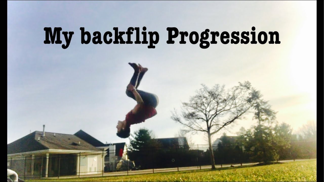 My Backflip Progression - YouTube