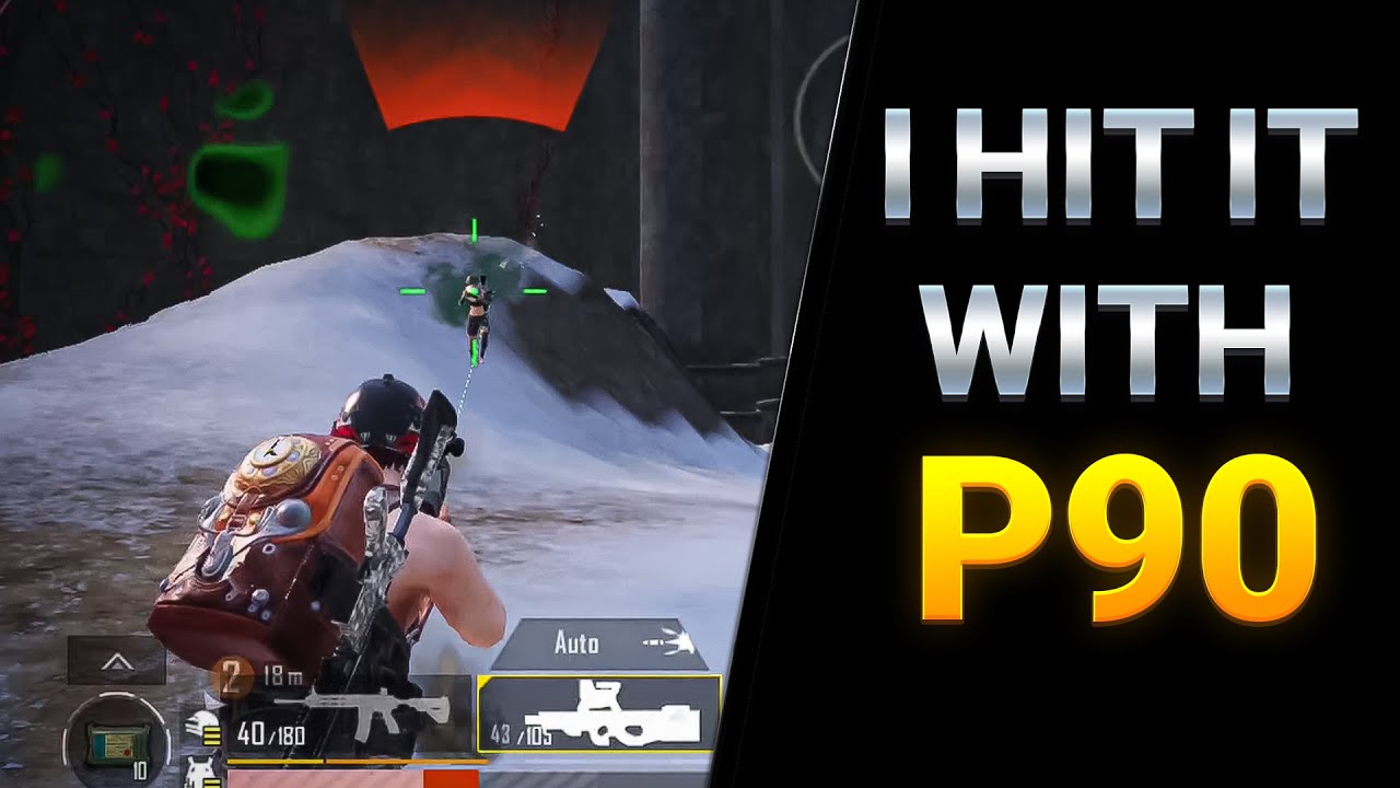 Gameplay PUBG Mobile P90 Gun 🔥 - YouTube