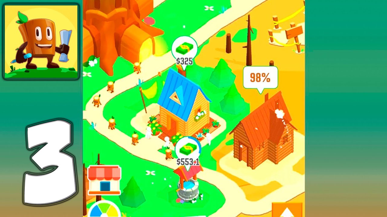 Idle Tree City - Mobile Gameplay Walkthrough Part 3 (iOS, Android ...