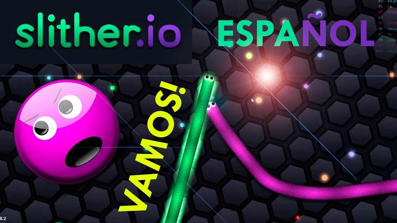 Slither.io El juego del gusano gameplay español - YouTube