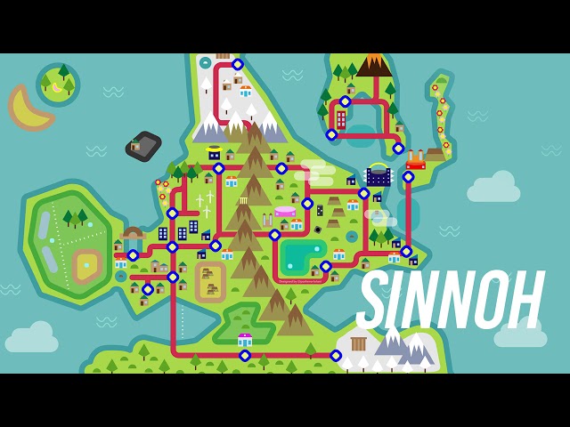 Pokemon Sinnoh Region Map How Volcanism Made Hisui Into Sinnoh