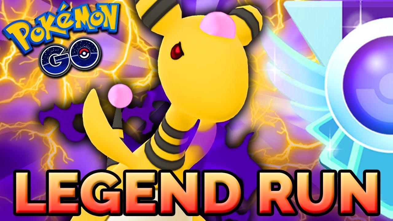 CRAZY SKILL! INSANE LEGEND RUN WITH *SHADOW* AMPHAROS IN THE GO BATTLE ...