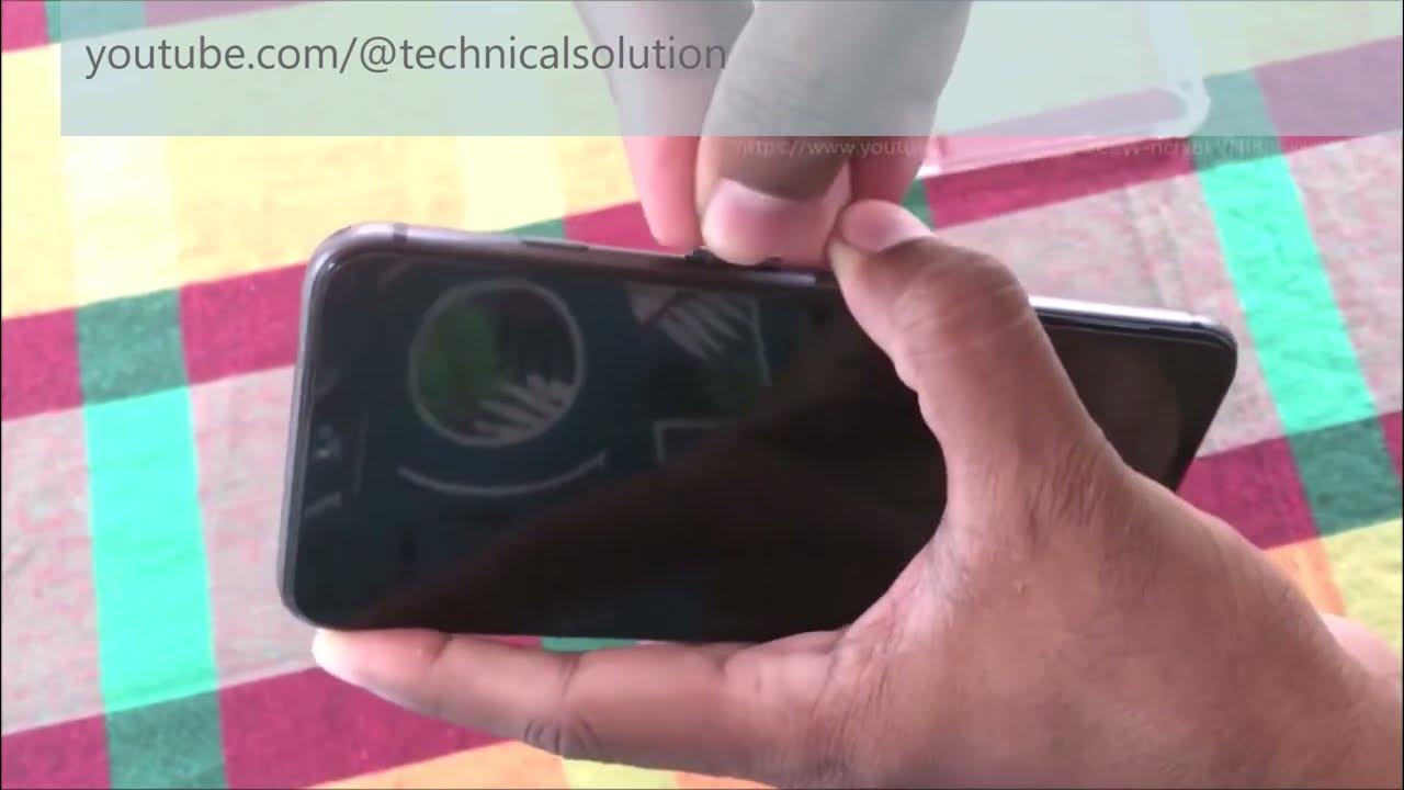 Remove stuck sim tray from iPhone - YouTube