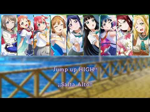 Jump up HIGH!! / Aqours / Sub [Romaji | English | Español] - YouTube