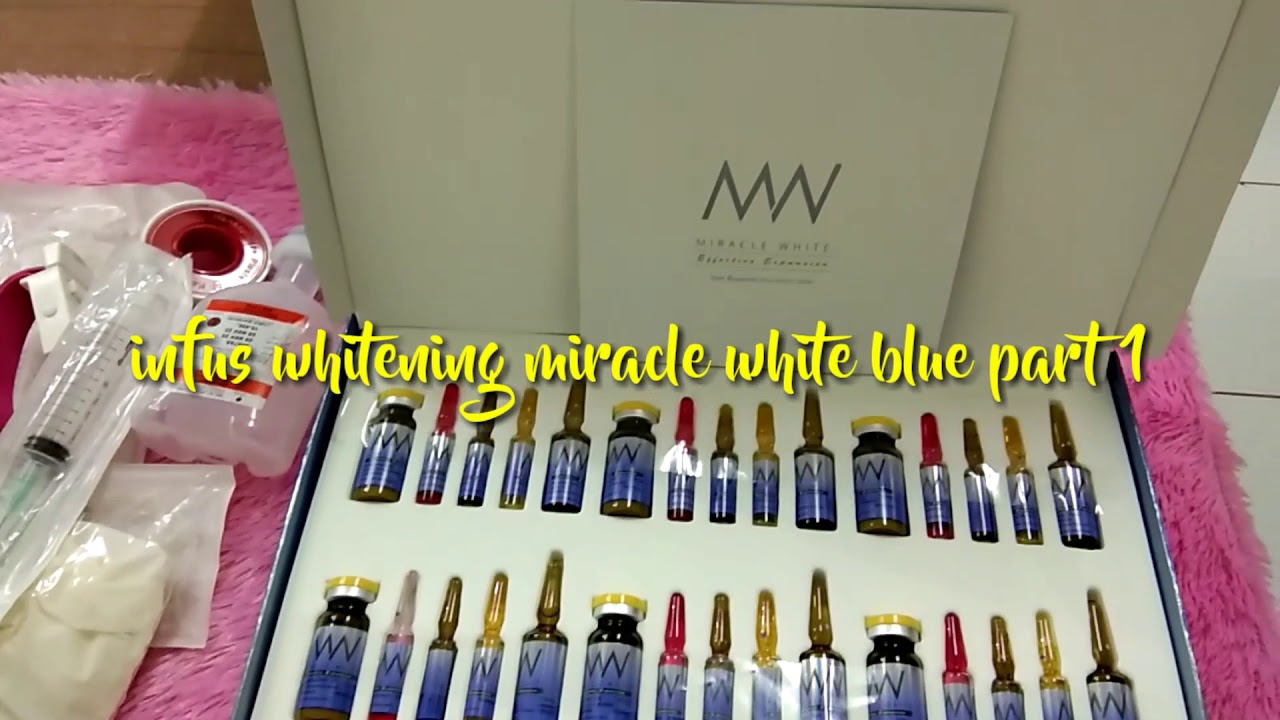 Infus Whitening Miracle White Blue - YouTube