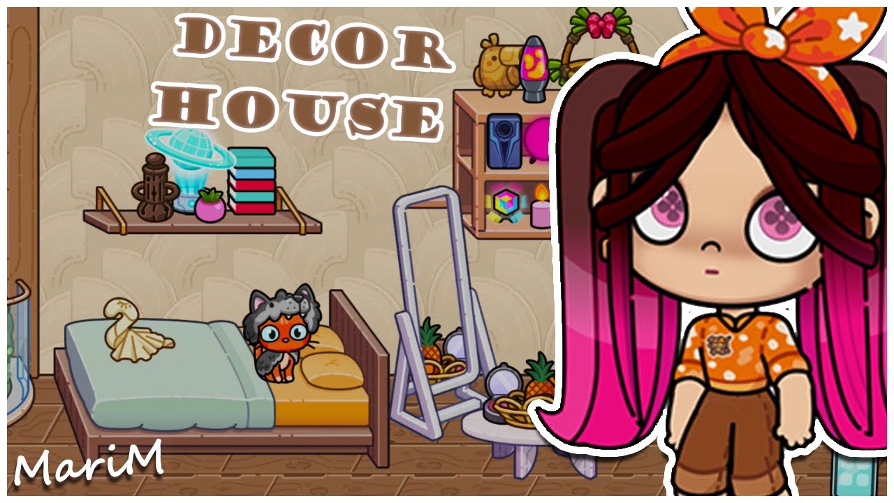 🍁 IDEA FOR DECOR. AESTHETIC ROOM DECORATION - Avatar World - YouTube