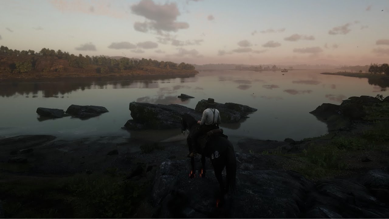Relax by the beach | Ambient Acoustic Guitar Music | RDR2 Guitar Music ...