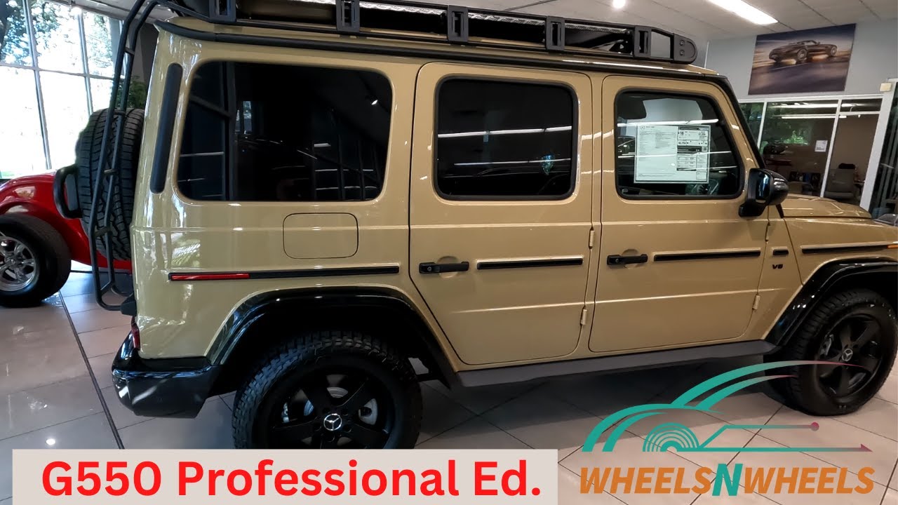 2022 Mercedes Benz G550 Professional Special Edition Model - YouTube