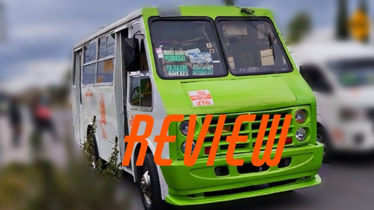 Review microbus alfa 30 30 ruta 22 naucalpan Eco 216 - YouTube